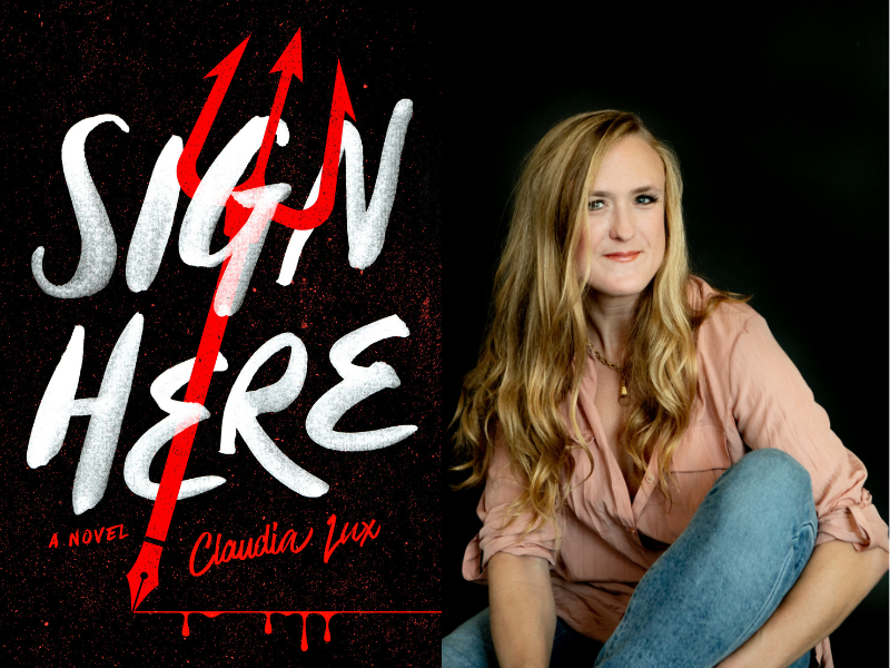 About Sign Here - Claudia Lux